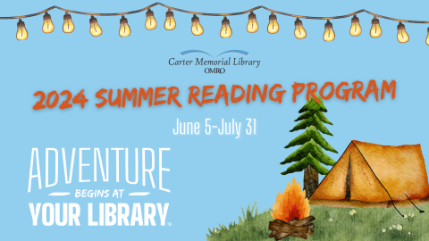 2024 Summer Reading Program Events | Carter Memorial Library